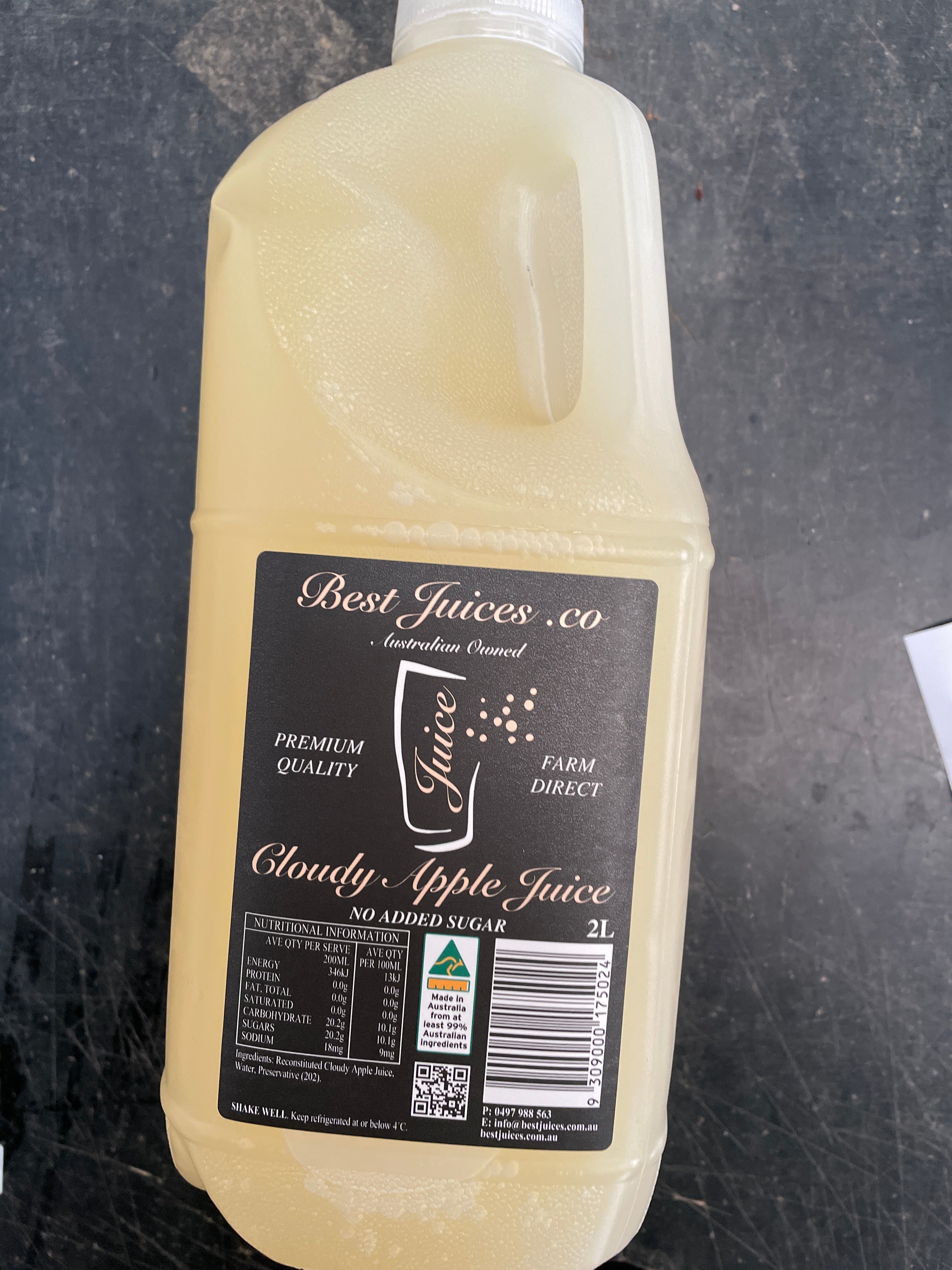 APPLE JUICE 2Lt – Pino's Fine Produce - Prahran